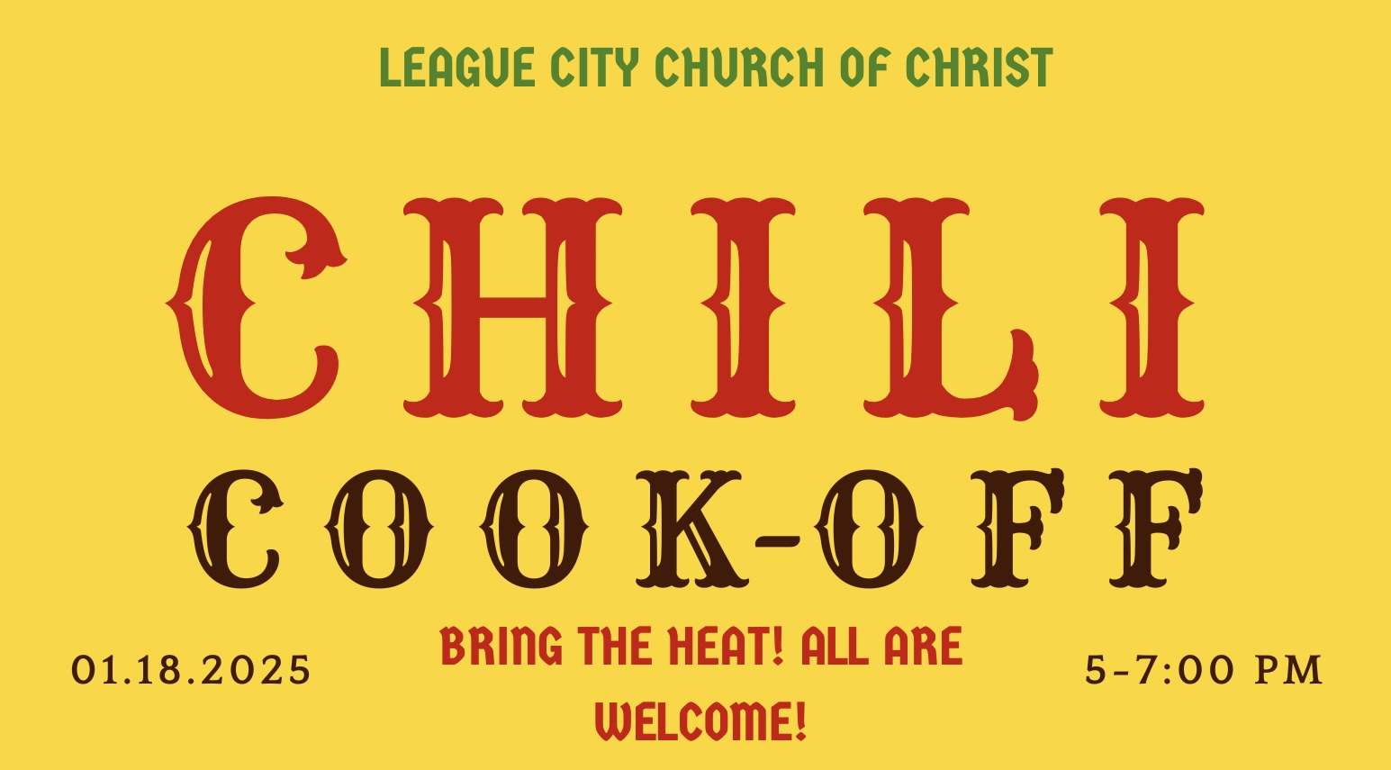 Chili Cook-Off - League City Church of Christ